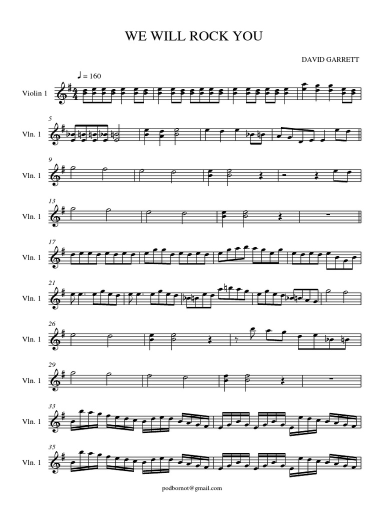 We Will Rock You | PDF