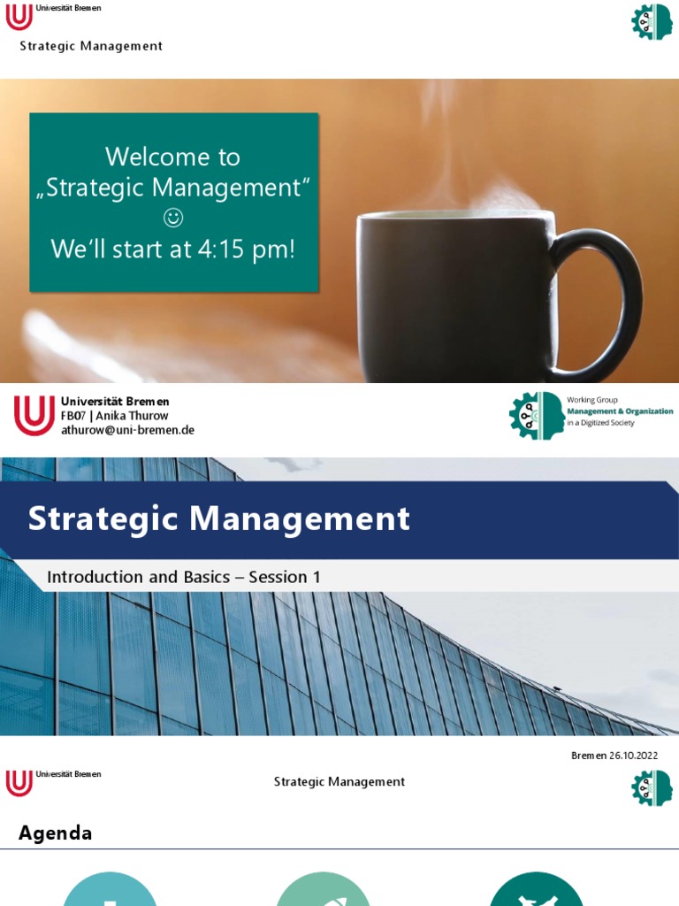 Strategic Management | PDF