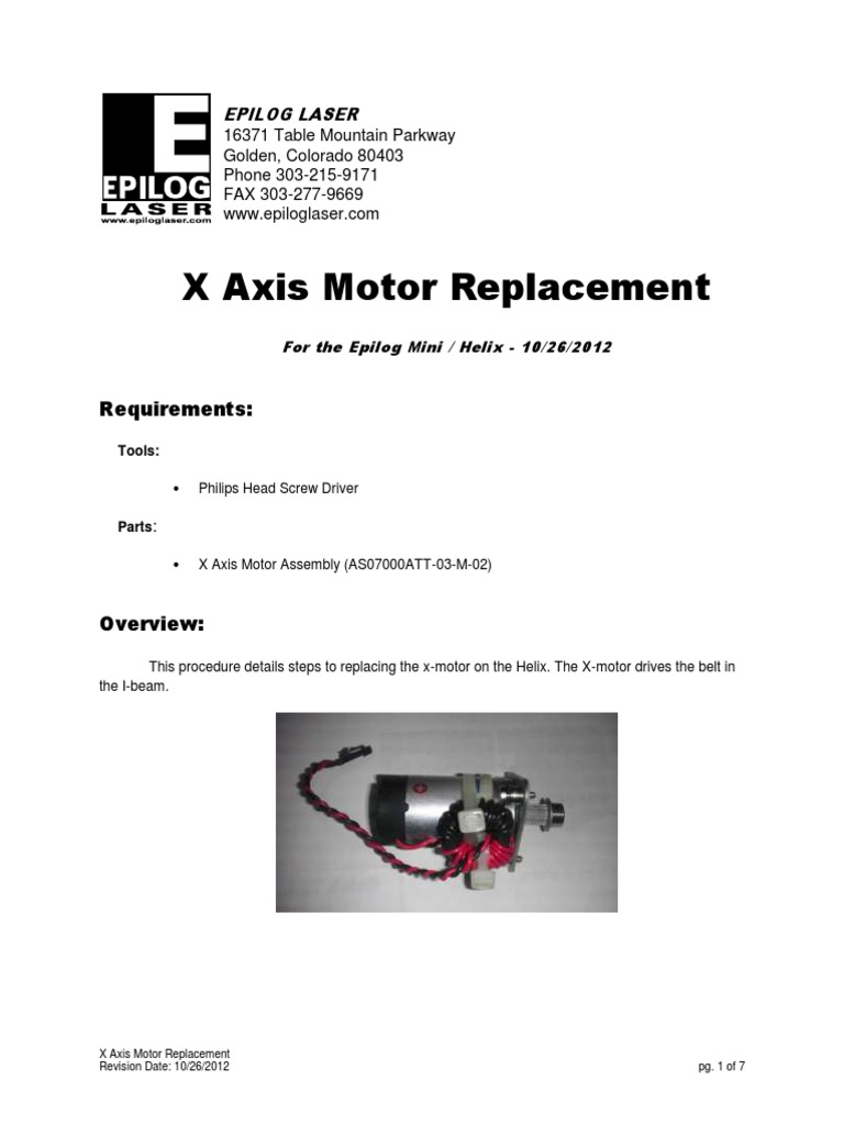 Mini X Motor Replacement With Fan Upgrade | PDF | Belt (Mechanical ...