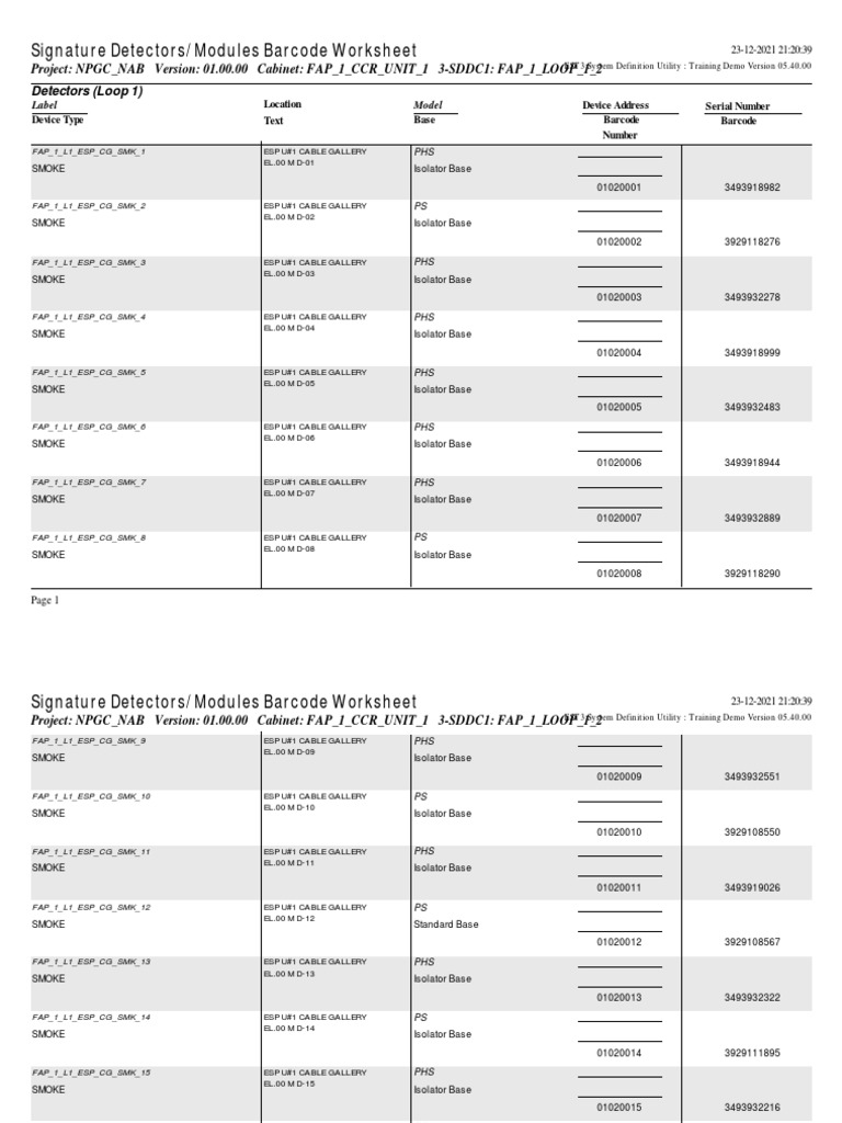Camera Fire Detector Npgc BARCODE | PDF | Computing | Computer Hardware
