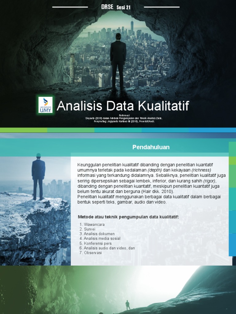 PPT Analisis Data Kualitatif (1) | PDF