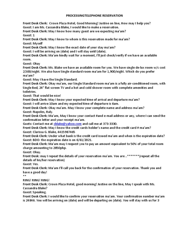 Fos Basic Phraseology | PDF