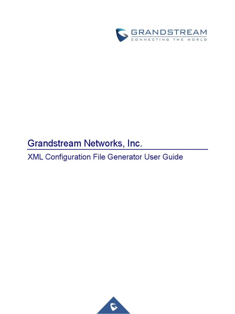 XML Configuration File Generator Windows User Guide | PDF | Ip Address ...