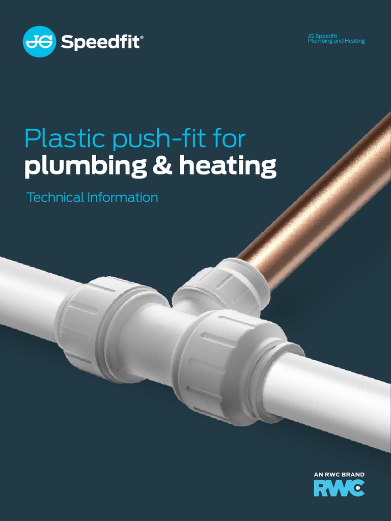 RWC11339 - JG Speedfit Technical Specs Guide - v11 | PDF | Water ...