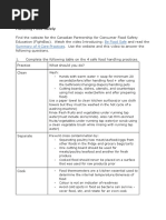 Standard Operating Procedures: Food Storage & Leftovers | PDF | Food ...