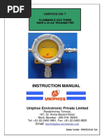Uniphos 500DT Gas Transmitter Manual | PDF | Electrical Resistance And ...