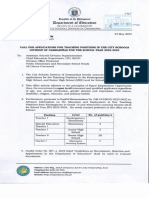 Deped Gentri Memo | PDF