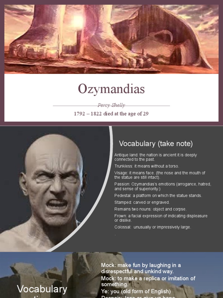 Ozymandias | Download Free PDF | Sonnets | Poetry