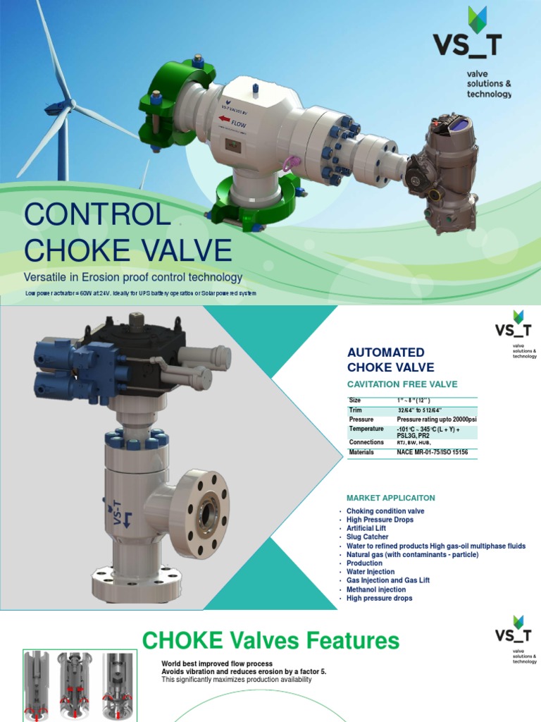 CHZ-Choke Valve - 2022-Rev01 | PDF