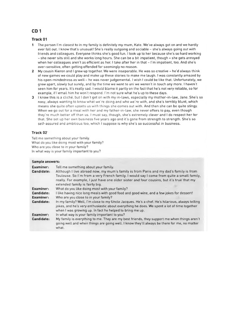 IELTS Audio Transcripts | PDF