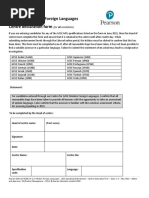 Pearson Edexcel Spoken Language Assessment | PDF | Communication ...