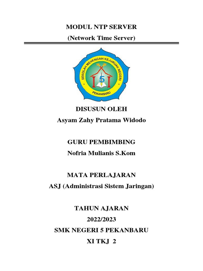 Modul NTP Server | PDF