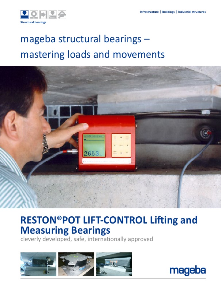 MaNA RESTON POT Lift Control EN 2022.06 | PDF | Bridge | Bearing ...