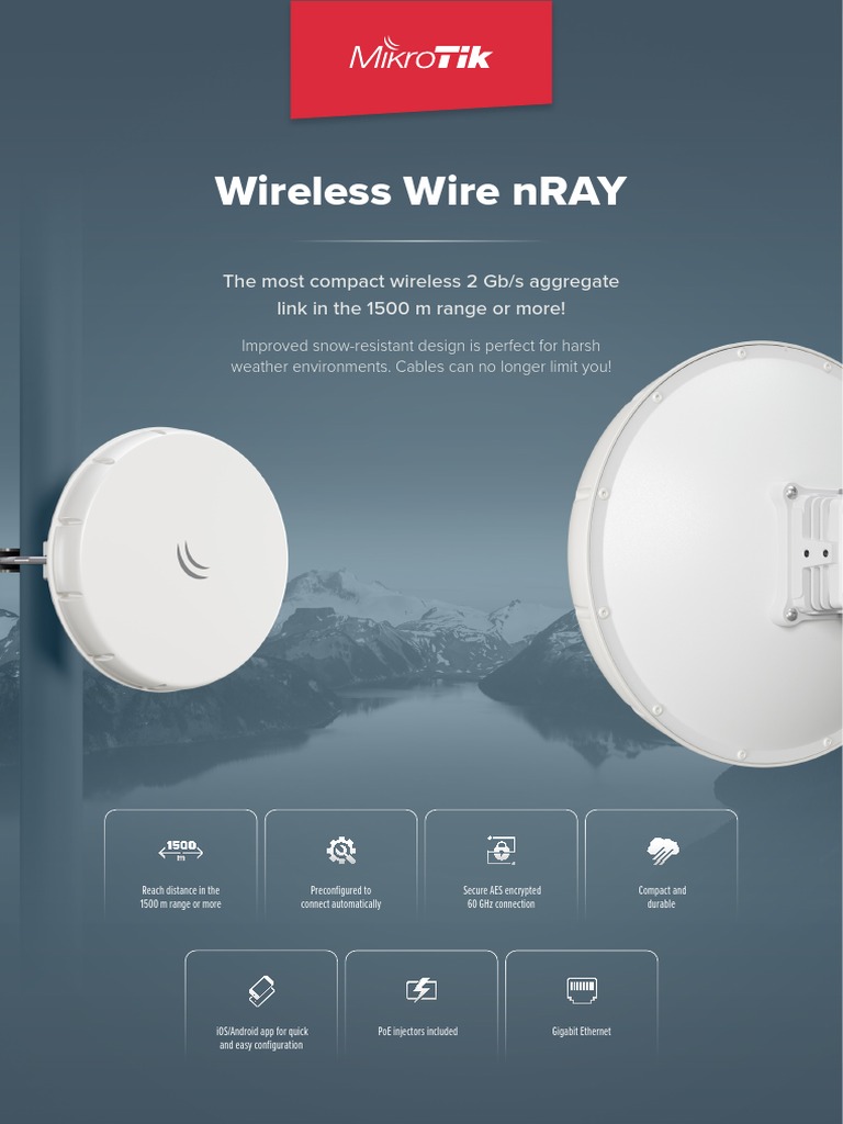 Compact 60GHz Wireless Link Solution | PDF | Wireless Access Point ...
