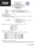 Math 10 - Q4 - Week 4 - 5 - Module 4 - Solves-Problems-Involving-Measures-Of-Position | PDF ...