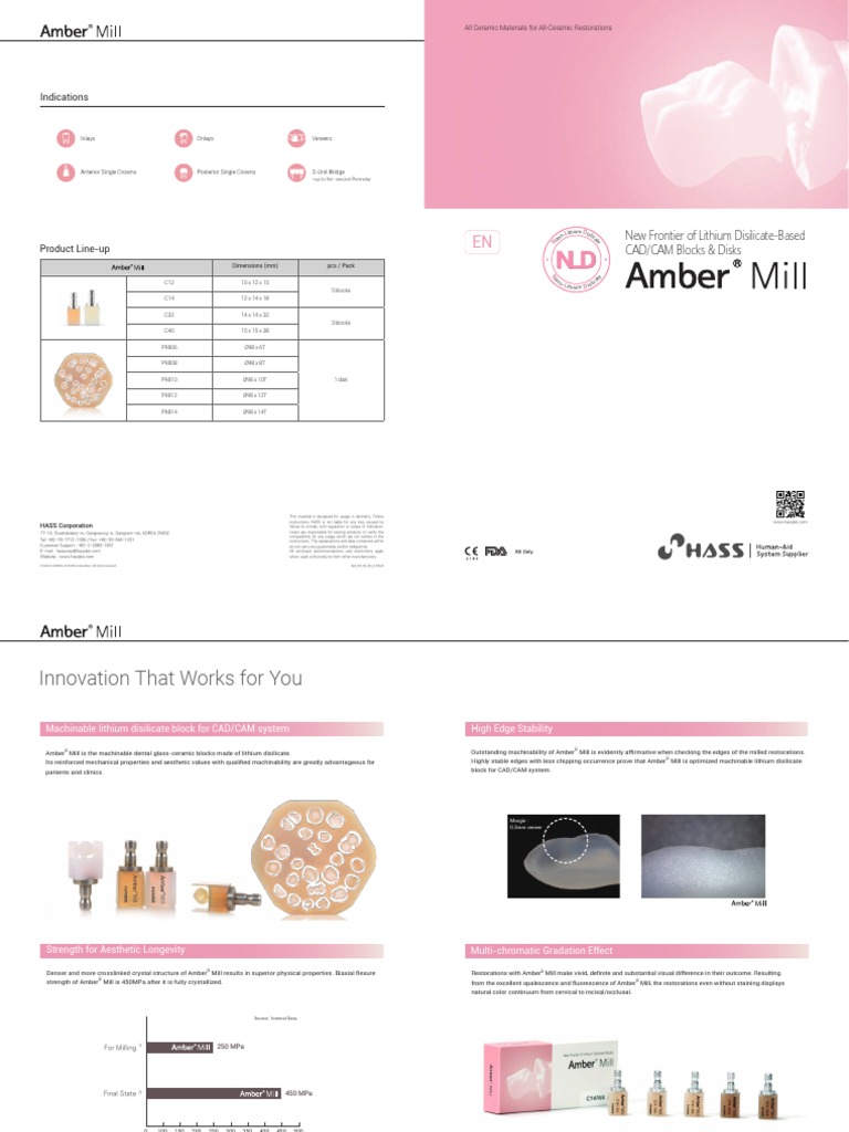 (En) AmberMill Brochure English | PDF | Thermal Expansion | Physical ...