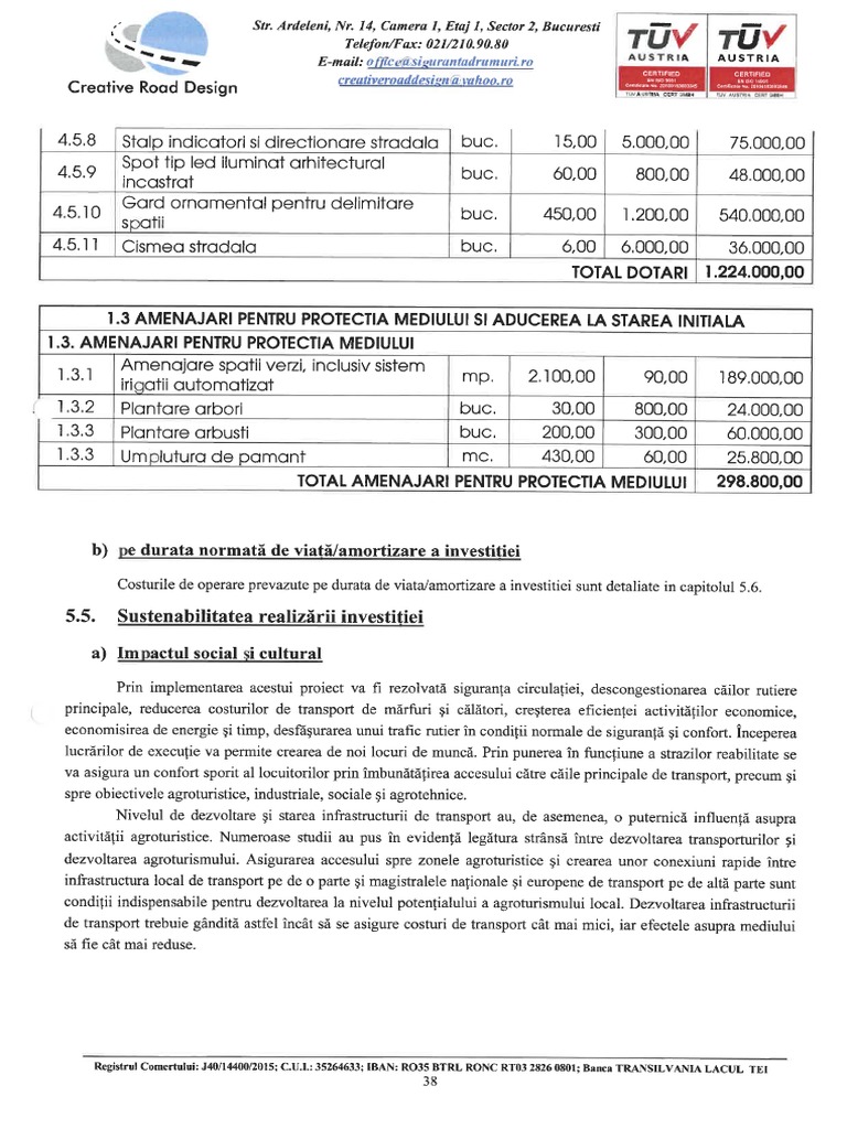 amenajari pentru protectia mediului | PDF