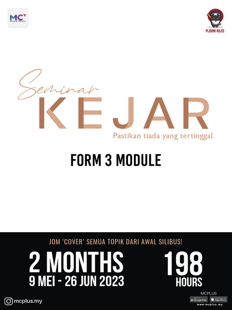 Breakdown Form 3 Pdf