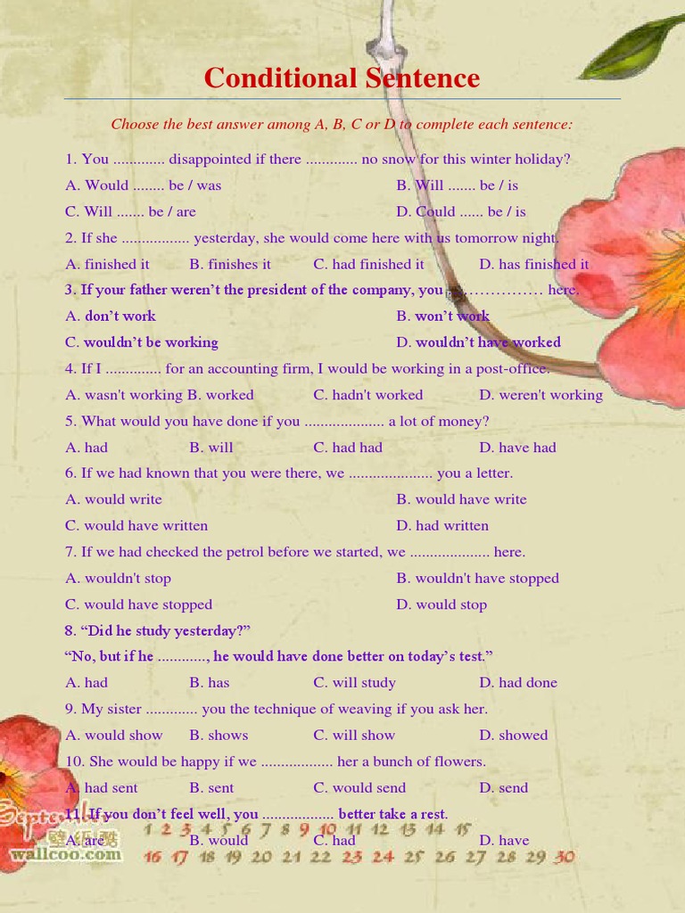 Review First Second Third Conditional 2 | PDF