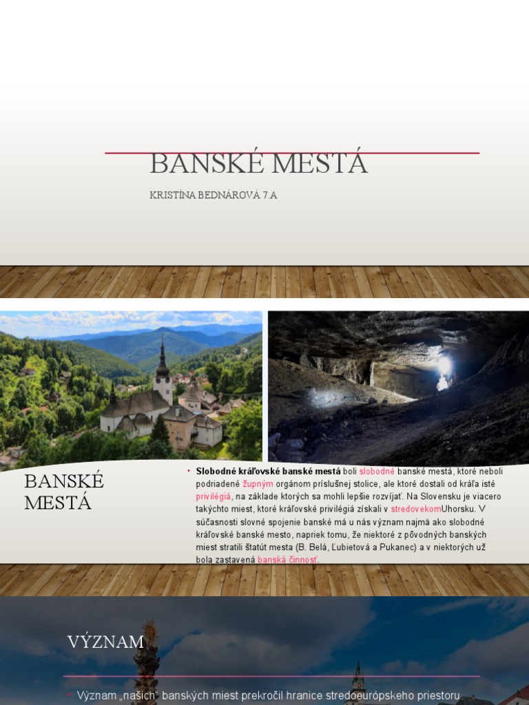 Banske Mesta | PDF