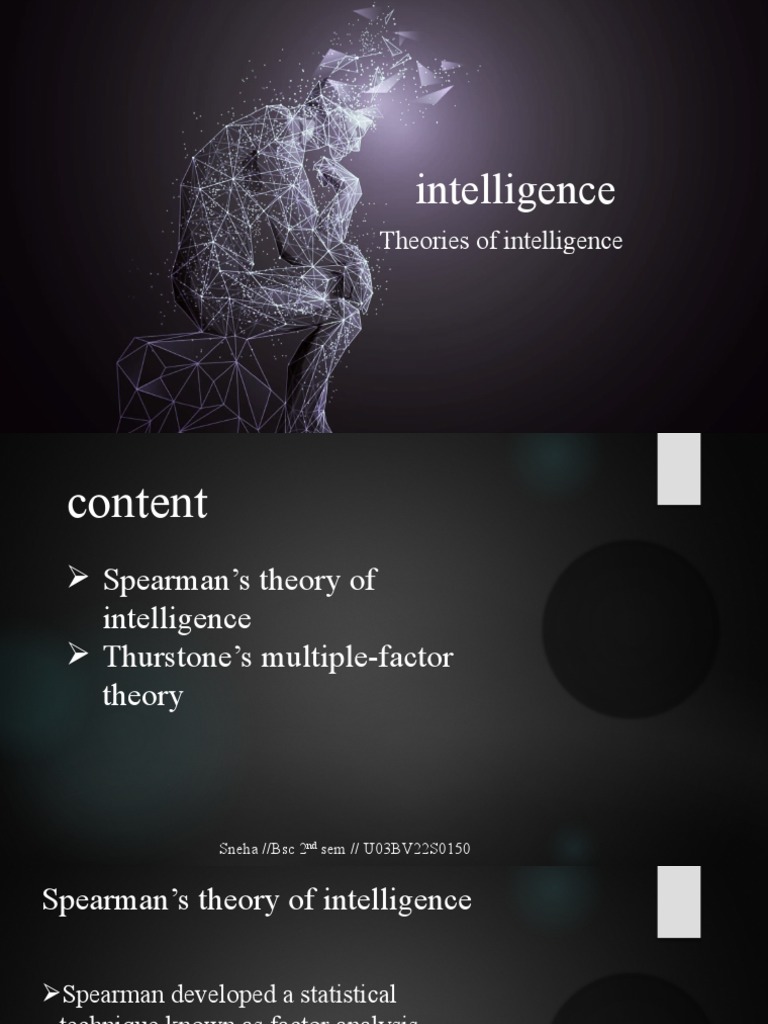Intelligence | PDF | Intelligence | Memory