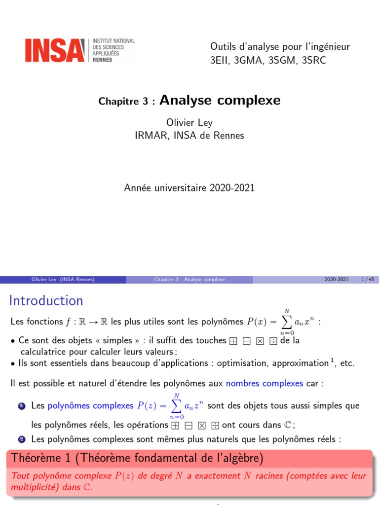 Transp Complexe O-Ley | PDF