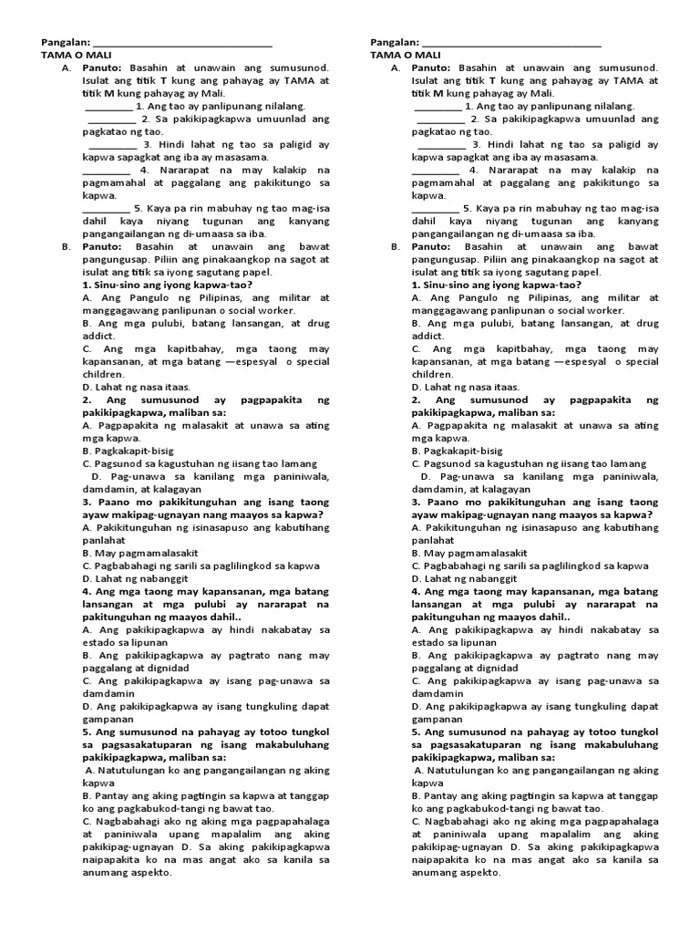 ESp 2 ND QWW#3 | PDF