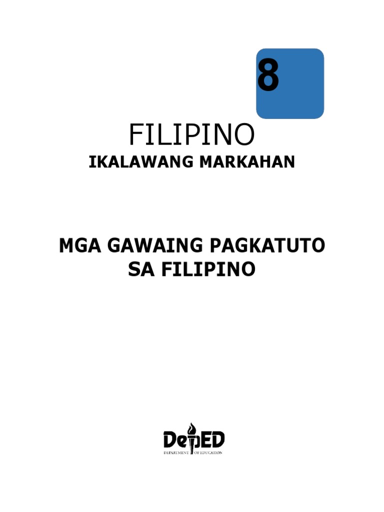 Grade 8 Q2 Filipino LAS | PDF