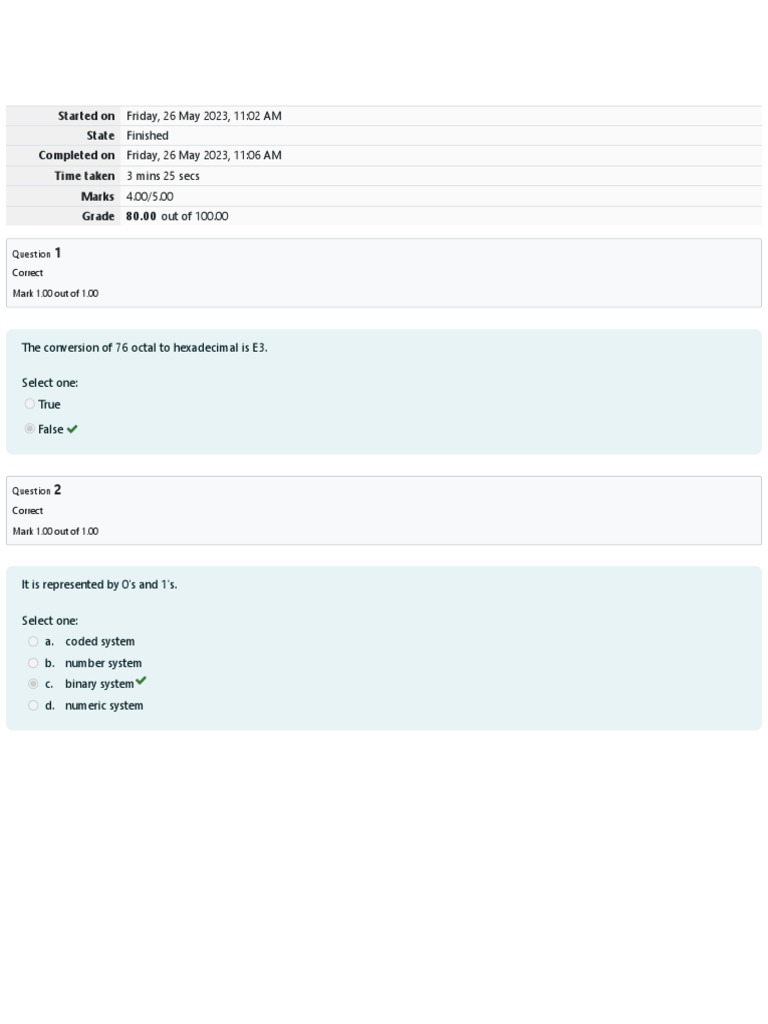 Prelim Lab Quiz 2 - Attempt Review - UGRD-IT6209-2233T - 1st Attempt | PDF
