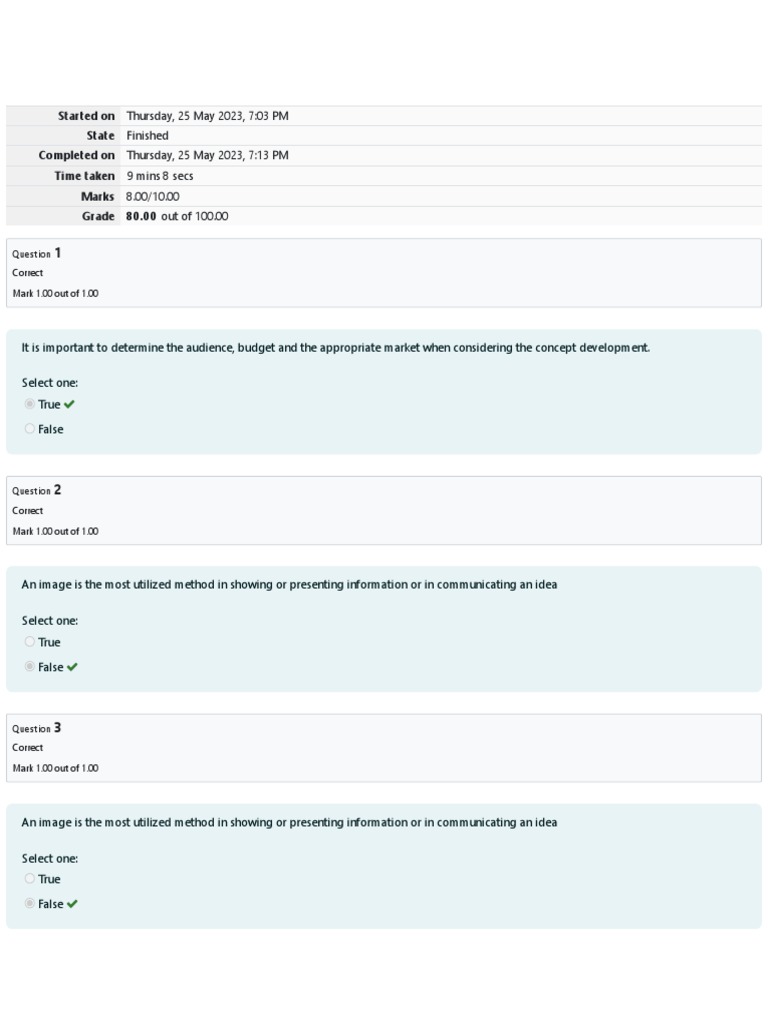 Prelim Quiz 2 - Attempt Review - UGRD-ENGL6100B-2233T - 2 Incorrect | PDF Prelim Quiz 2 - Attempt Review - UGRD-ENGL6100B-2233T - 2 Incorrect | PDF