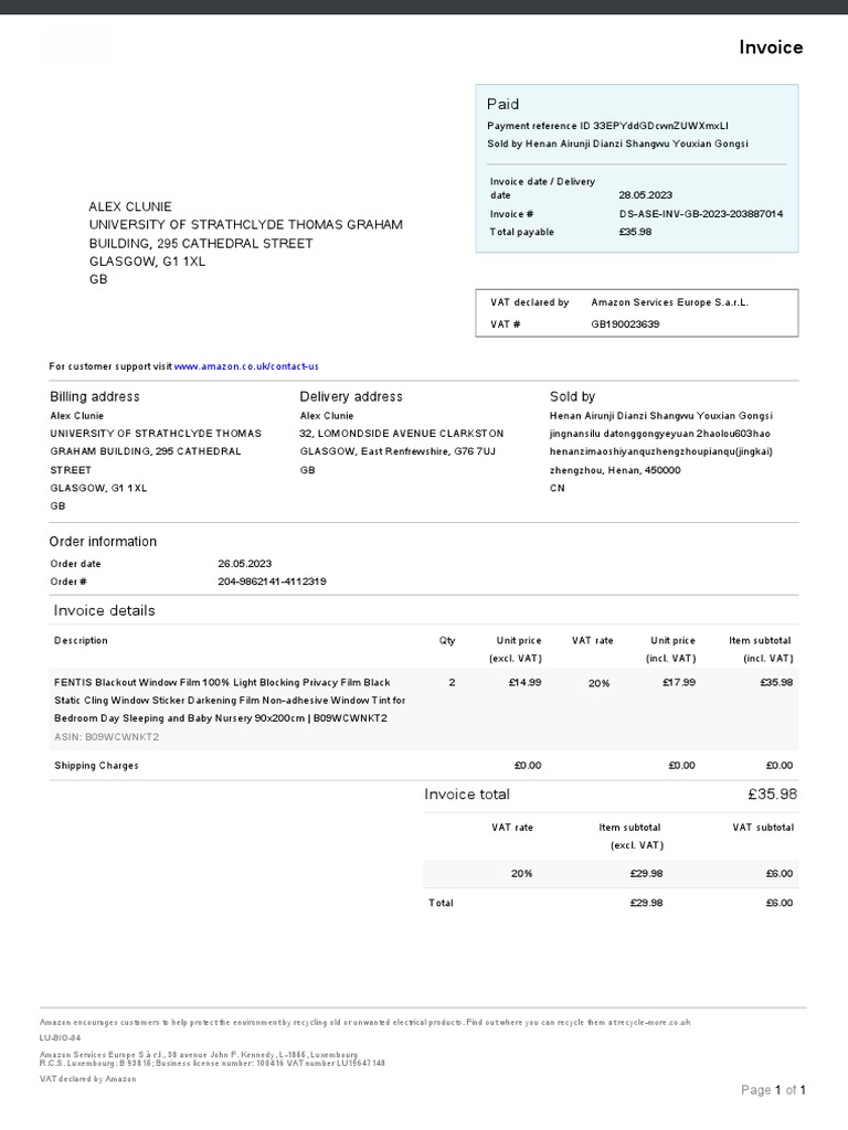 Invoice Blackout | PDF | Invoice | Value Added Tax