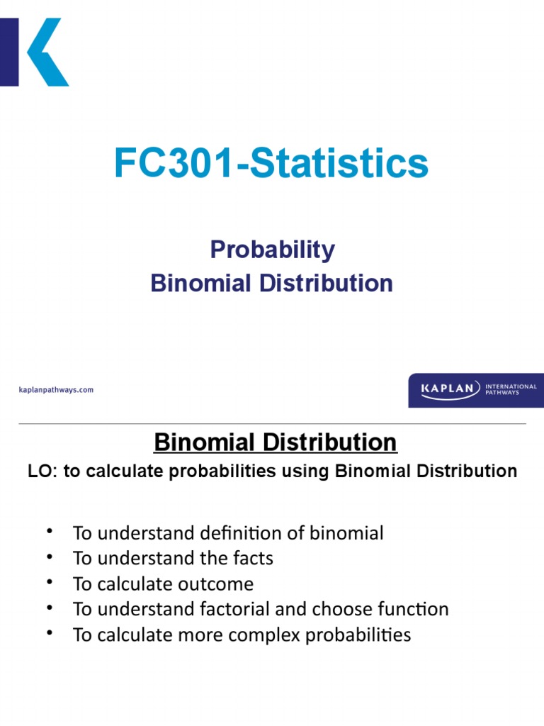 Probability - Binomial Distribution | PDF | Probability Distribution | Probability