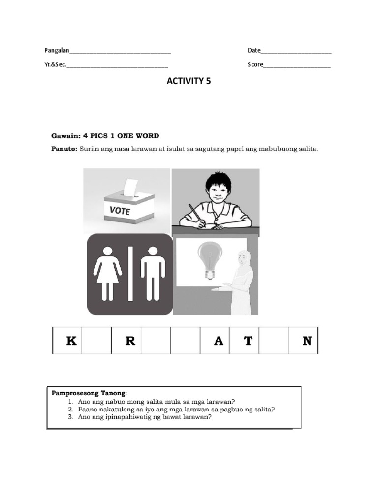 Activity 5 | PDF