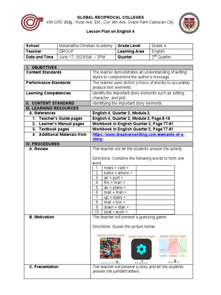 LP English-4 | PDF | Hans Christian Andersen | Behavior Modification