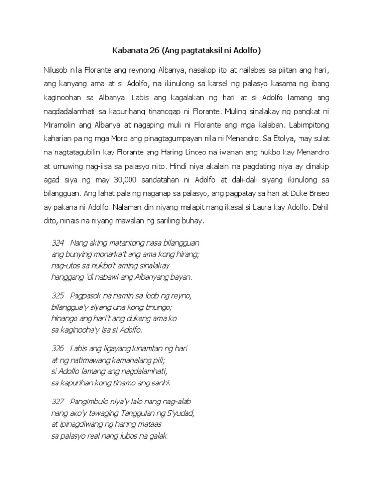 Kabanata 26 | PDF
