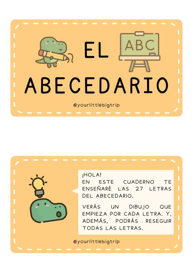 Aprende el Abecedario Jugando | PDF | Artes del Lenguaje y Comunicación ...