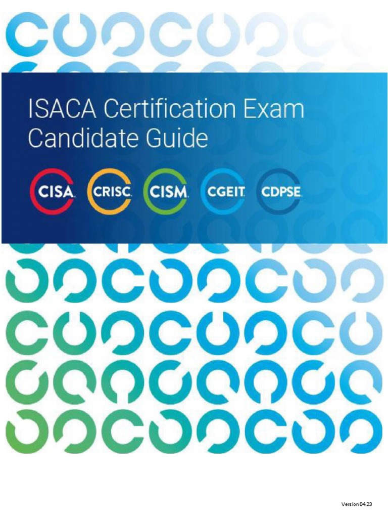 Exam Candidate Guide - CISA | PDF | Identity Document | Professional ...