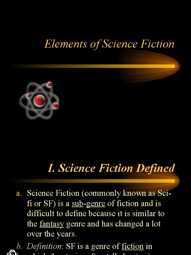 Elements of Science Fiction | PDF | Science Fiction | Science