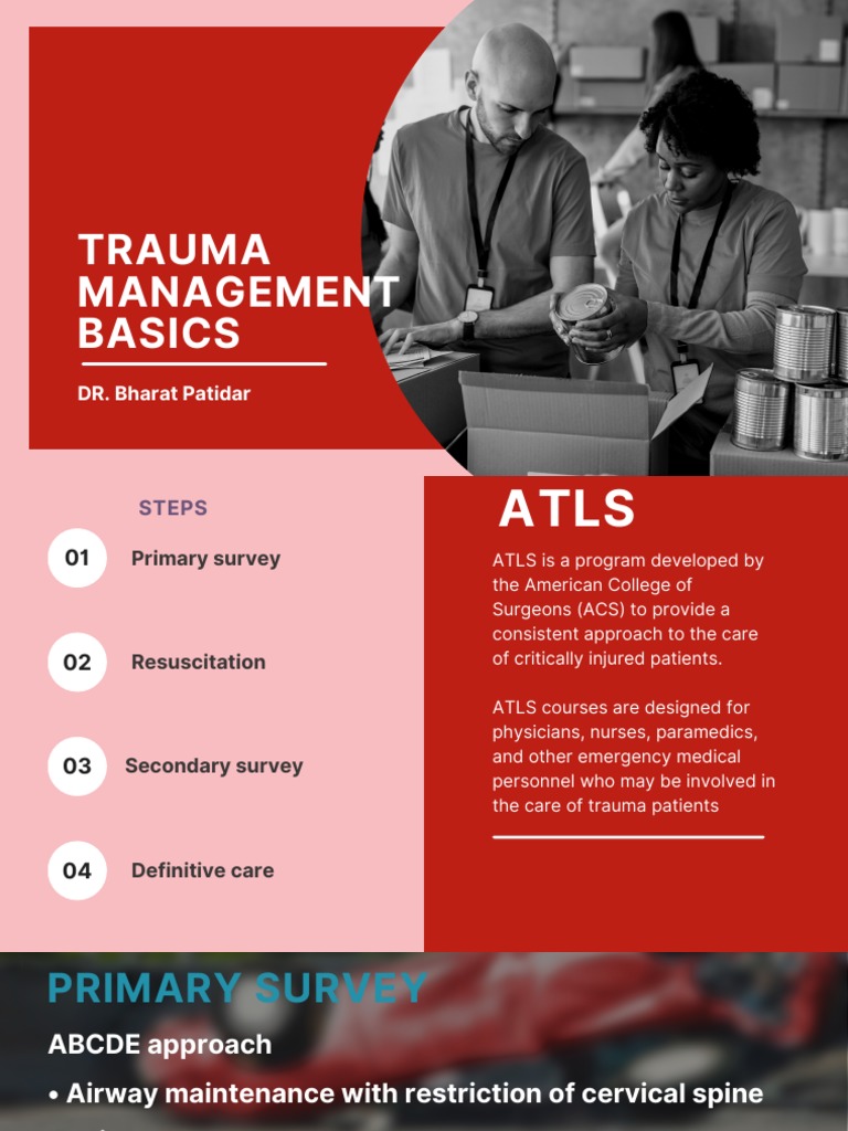 ATLS Powerpoint Yo | PDF | Health Care | Causes Of Death