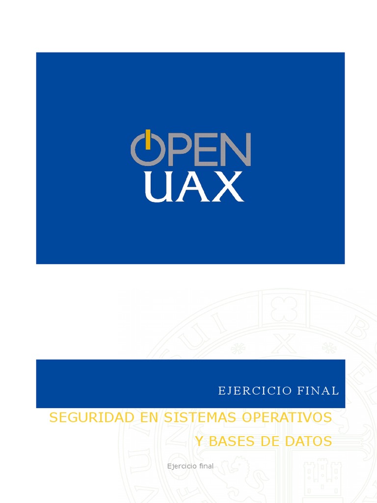 Ejercicio Final - SSOO y BBDD - 2022 - 23 | PDF | Archivo de computadora | Microsoft Windows
