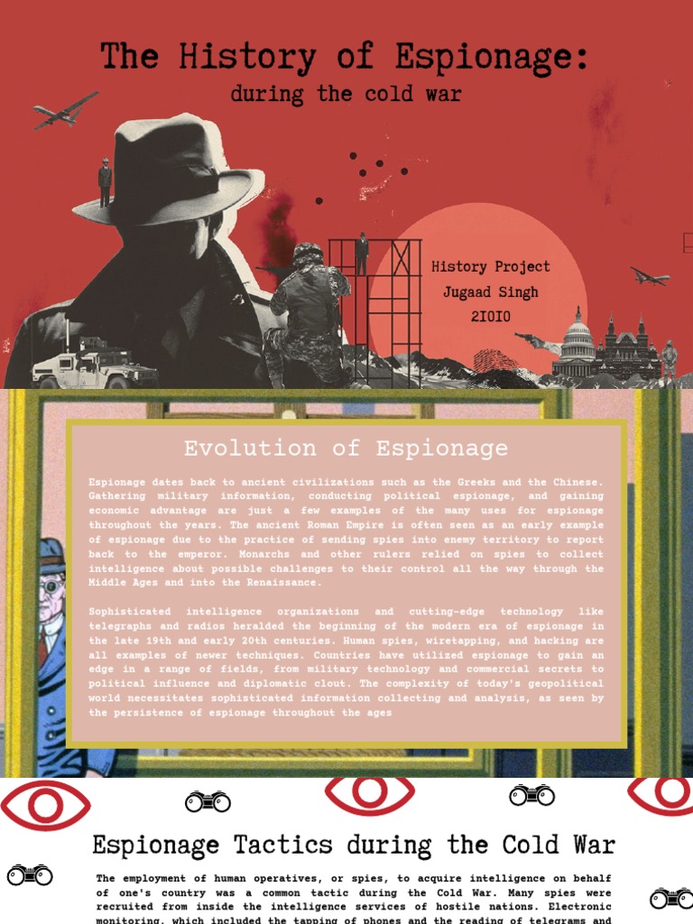 Cold War Espionage: A Historical Overview | PDF | Espionage | Central ...