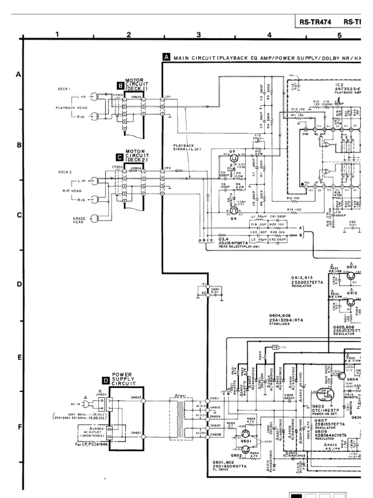 Technics Diagram - 345 | PDF