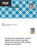 Teknik Total Sampling dalam Penelitian | PDF