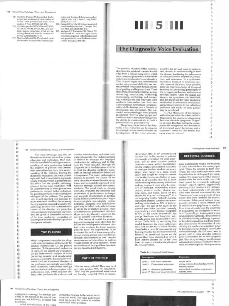 Clinical Voice Pathology Theory and Management Joseph Stemple Copia 1 ...