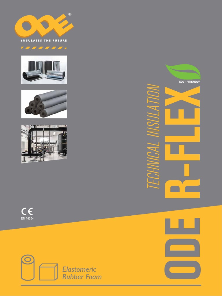 T24 ODE R-Flex Thermal Insulation Brochure and CE Certificates | PDF ...