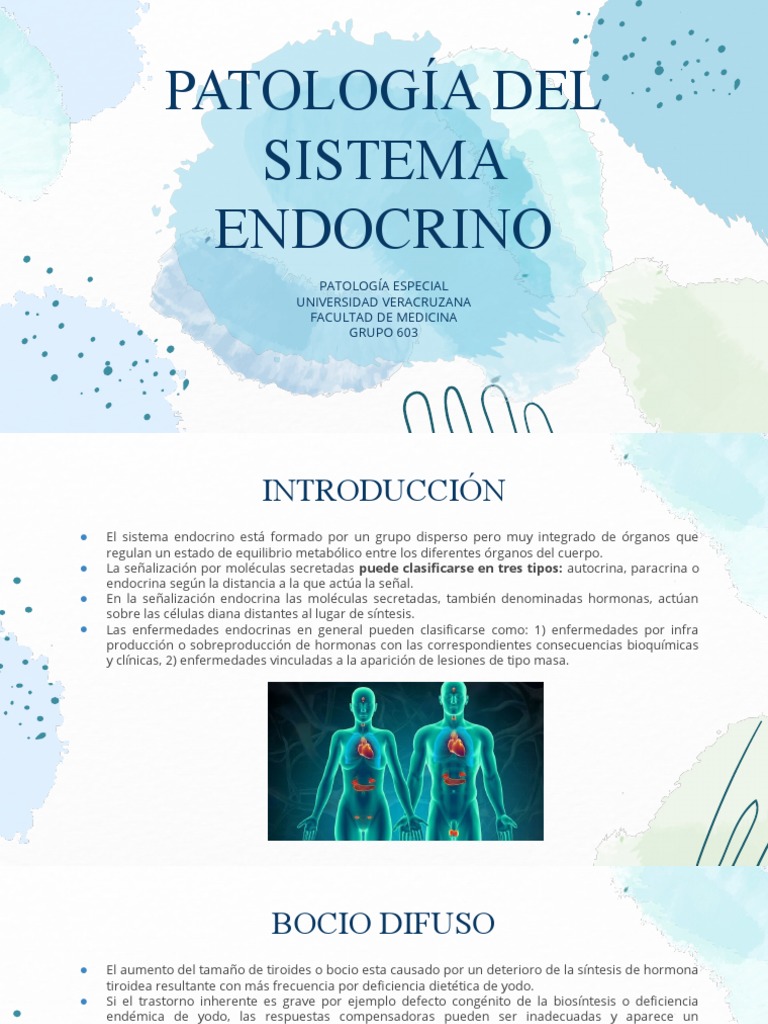 Patología del Sistema Endocrino | PDF | Tiroides | Sistema endocrino