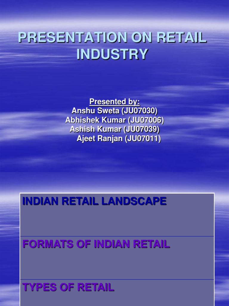 Overview of Indian Retail Landscape | PDF