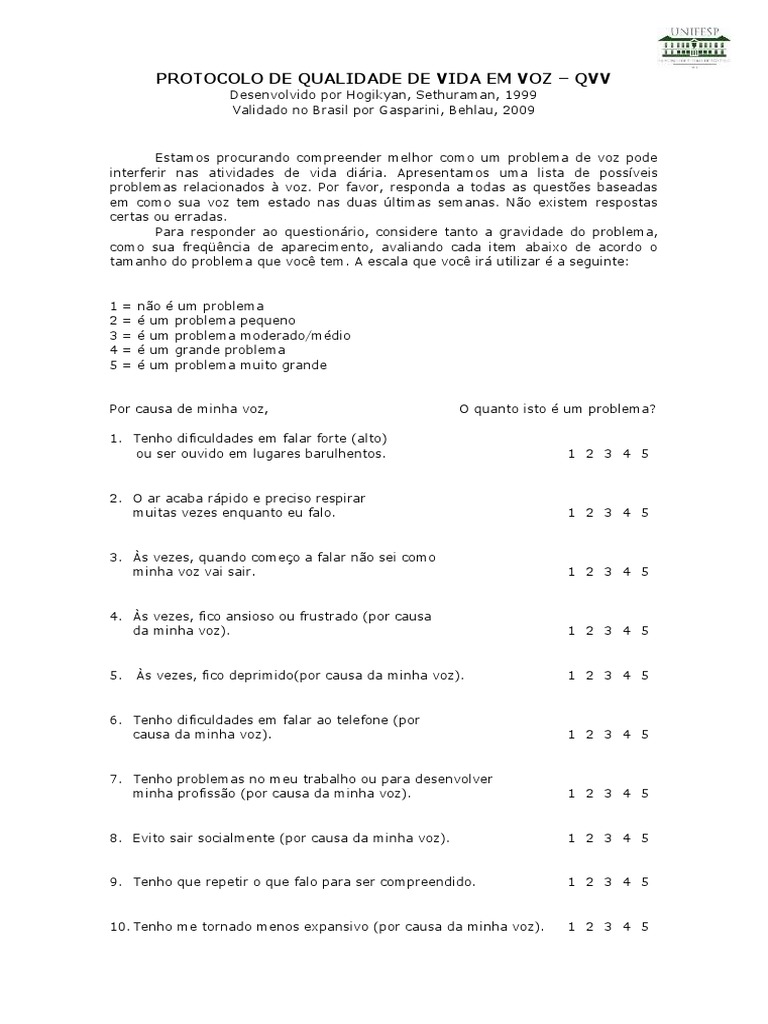 Protocolo QVV Valor de Corte | PDF