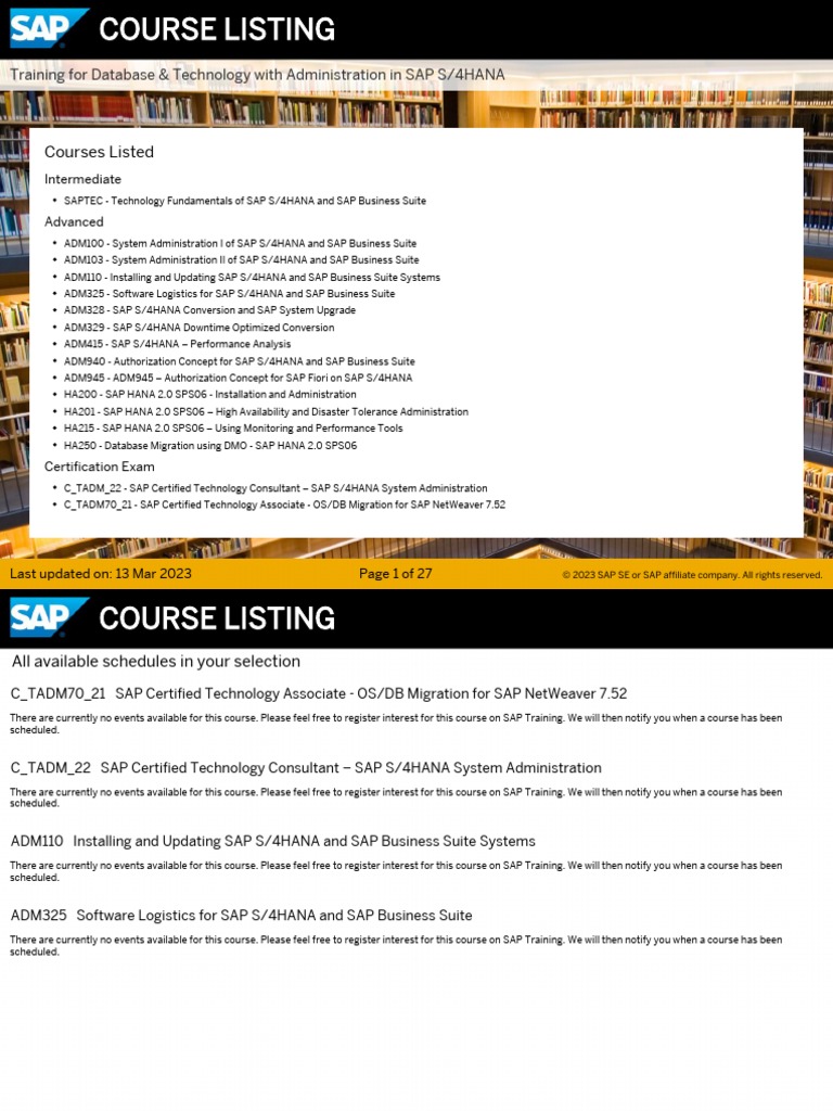 S - 4 Hana | PDF | Databases | System Administrator