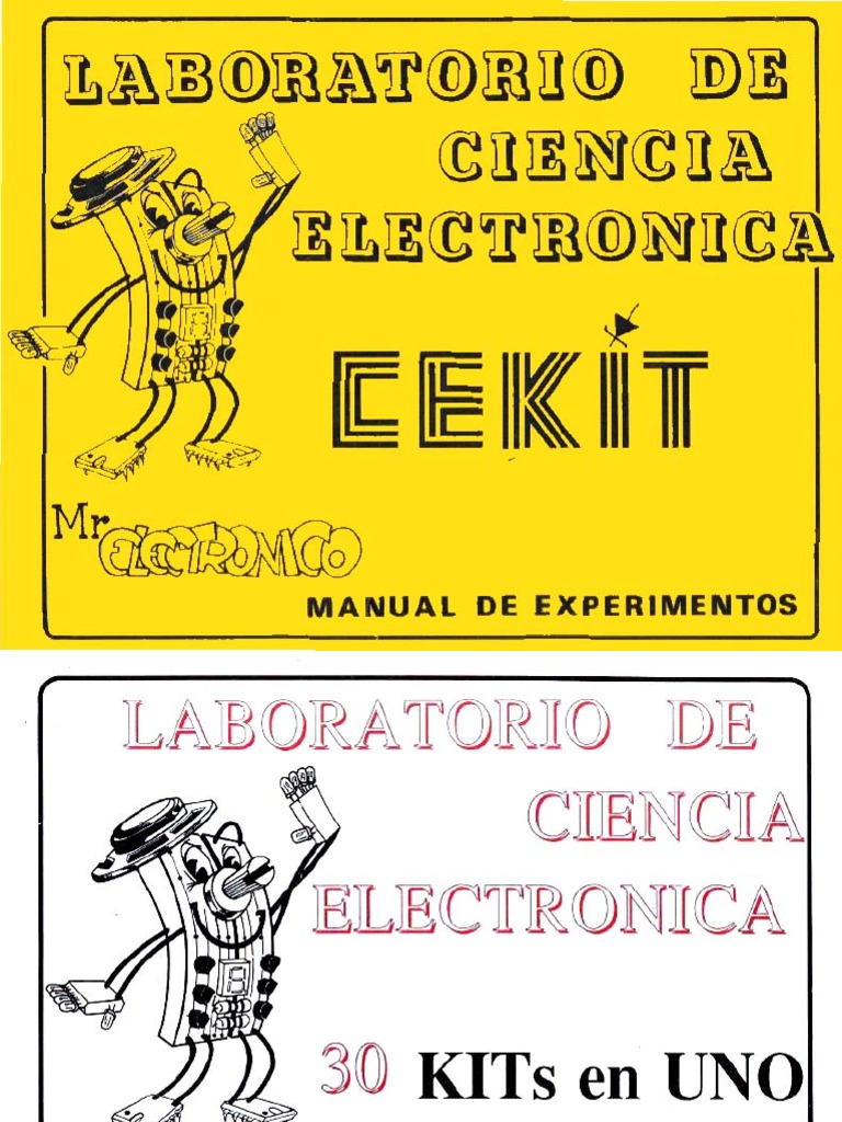 Cekit Manual de Experimentos Electronicos | PDF | Electrónica | Transistor